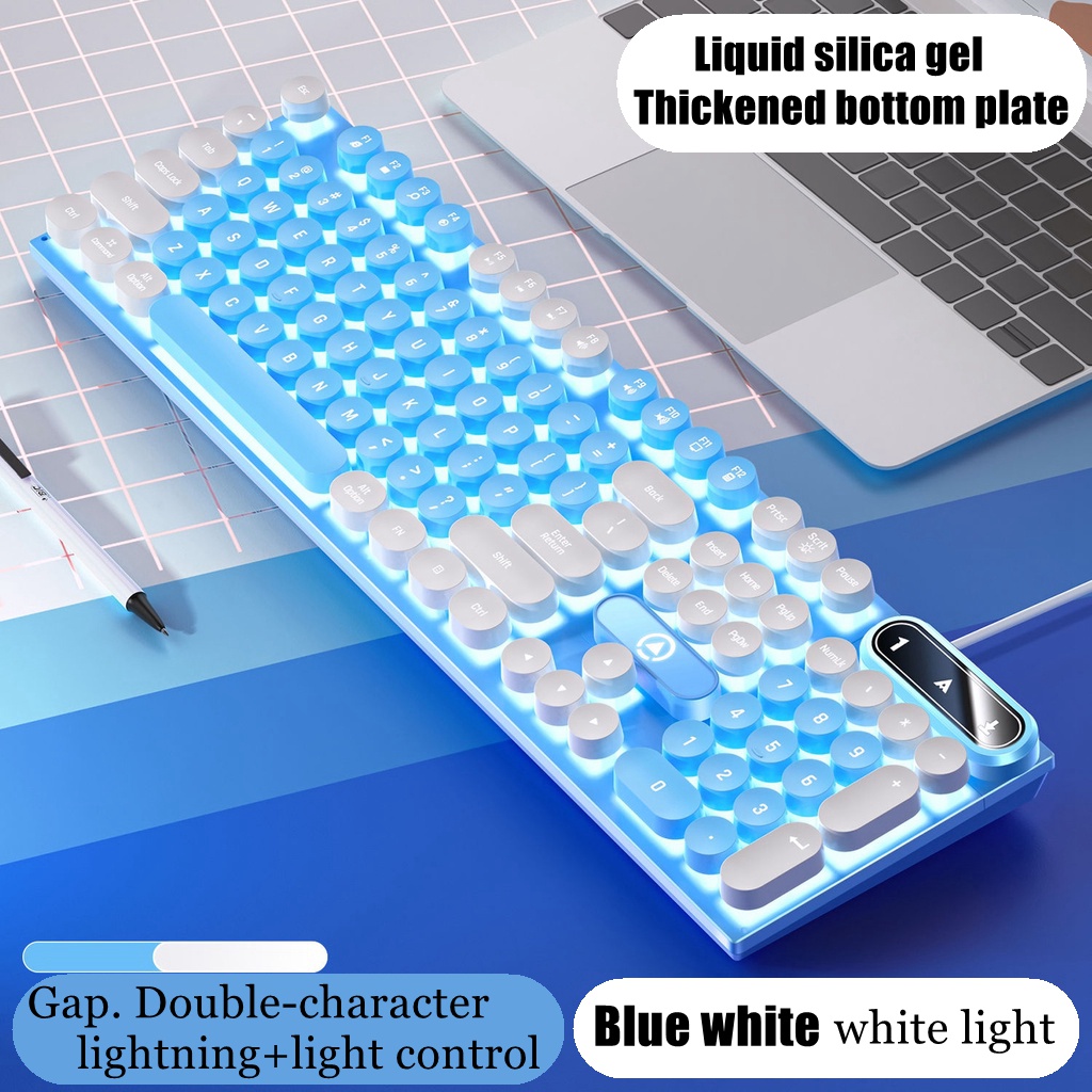 【CYT】YINDIAO K500 / K600 Keyboards And G5/G15 Mouse Rainbow LED ...