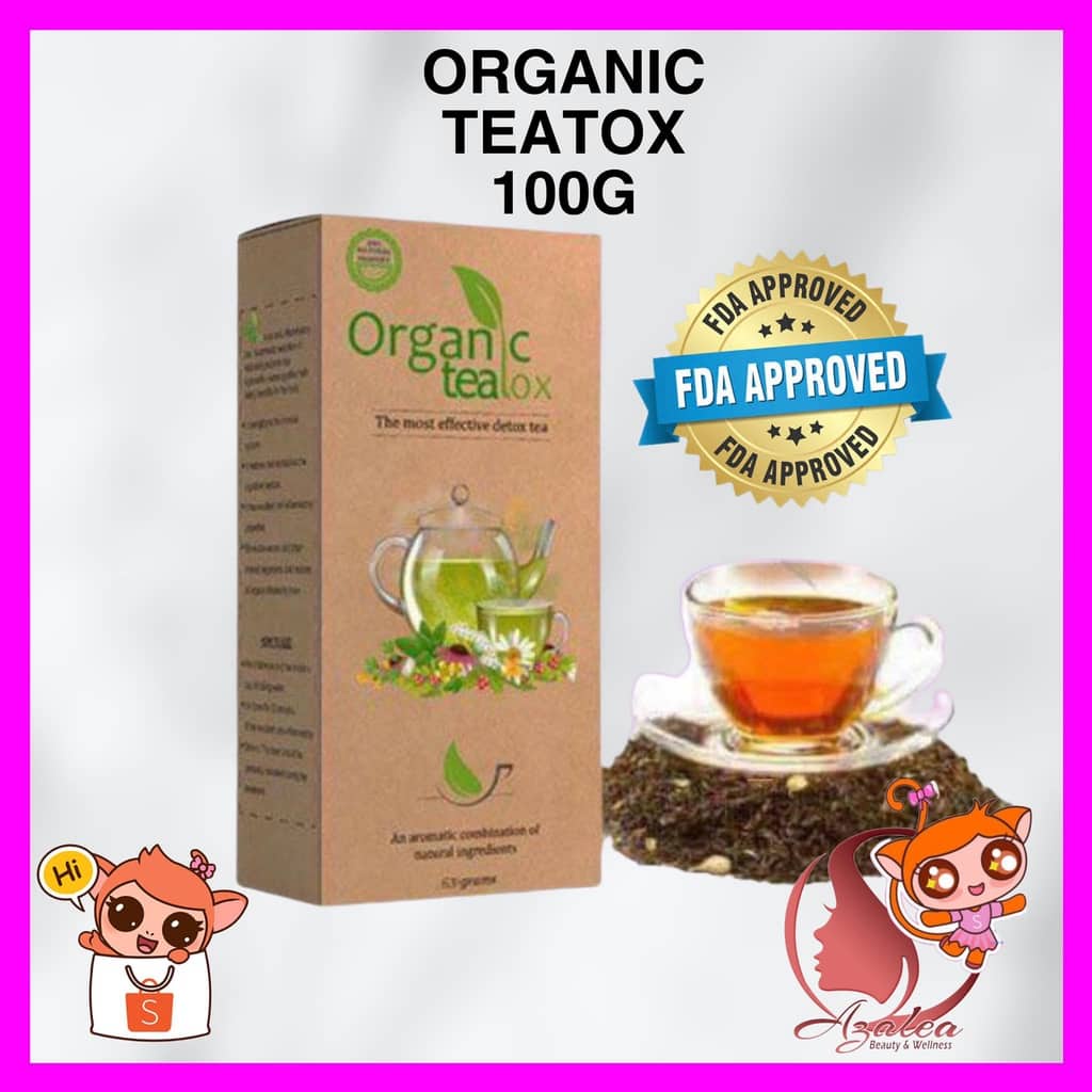 Authentic Organic Teatox 100g Anti-parasite | Shopee Philippines