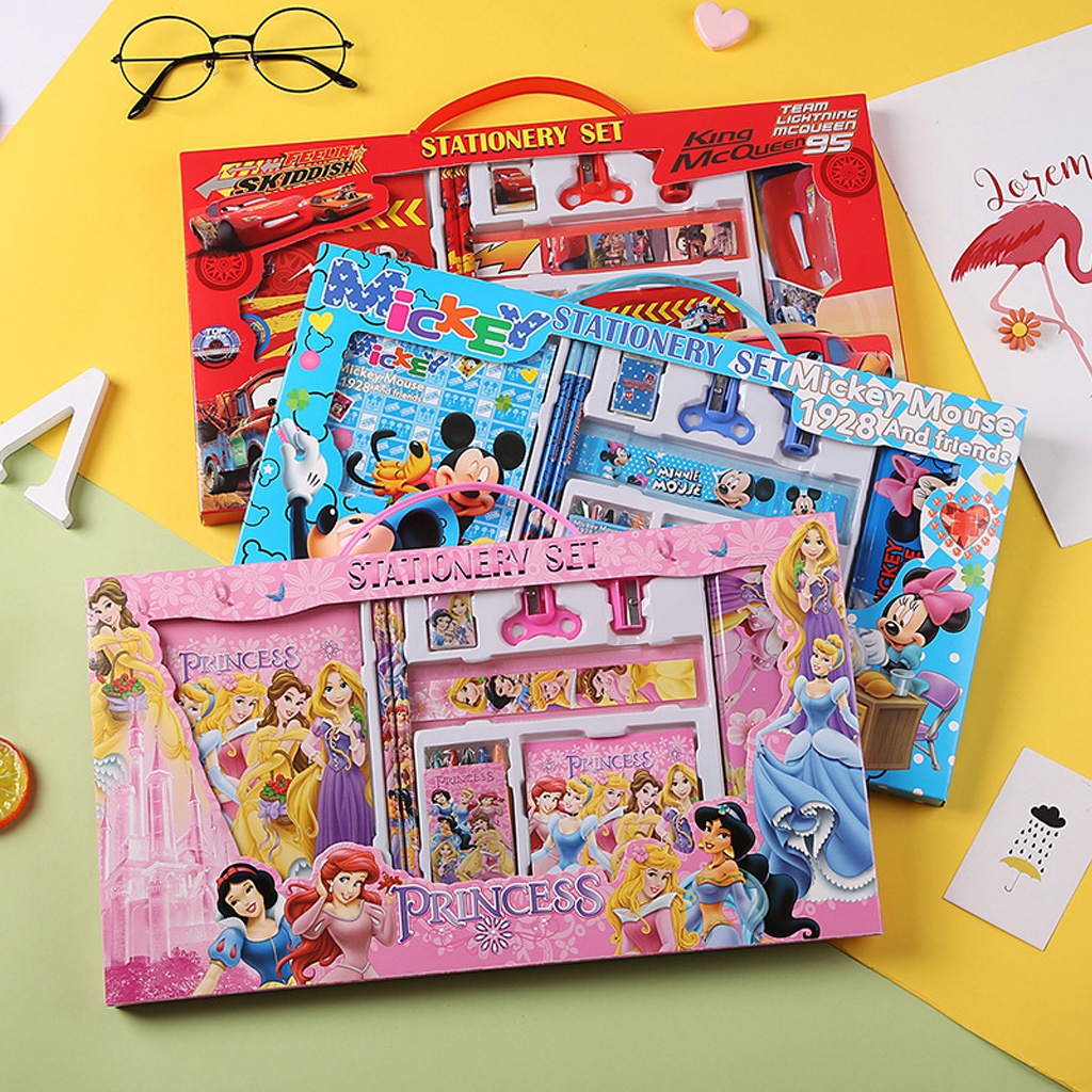 Big Pack 14 in1 Children's Pencils Stationery Set School Supplies ...