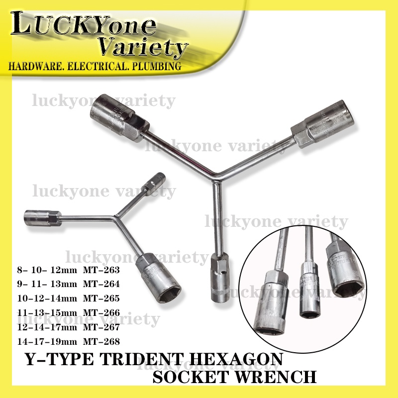 Y-TYPE TRIDENT HEXAGON SOCKET WRENCH (LONG) | Shopee Philippines