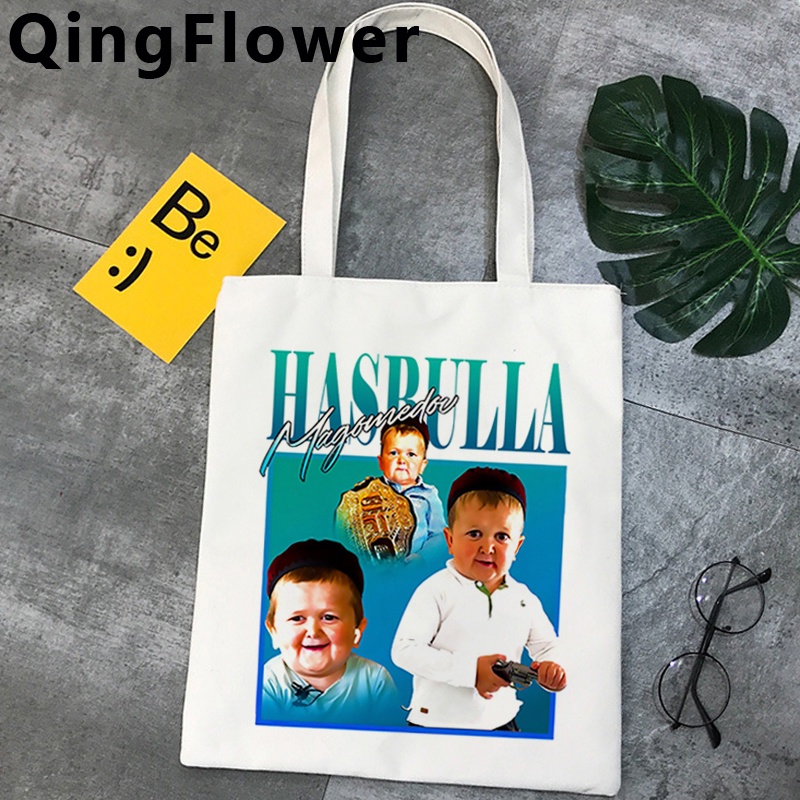 Hasbulla shopping bag recycle bag eco canvas jute bag bag tote jute ...