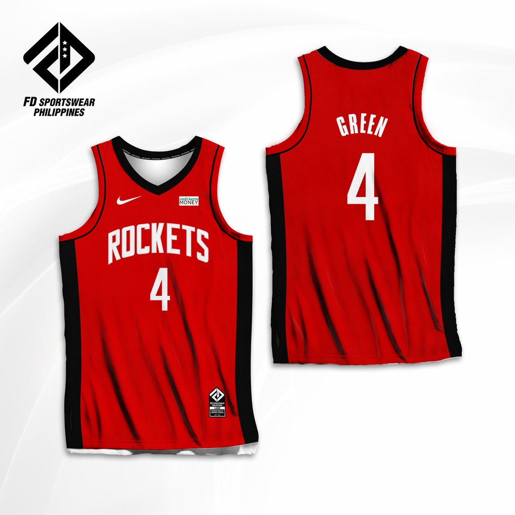 JALEN GREEN HOUSTON ROCKETS FULL SUBLIMATED JERSEY | Shopee Philippines