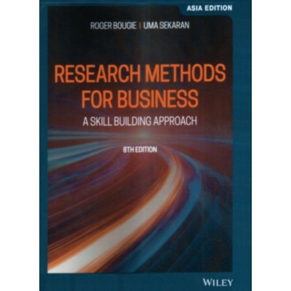 Research Methods For Business 8th Edition By Roger Bougie | Shopee ...