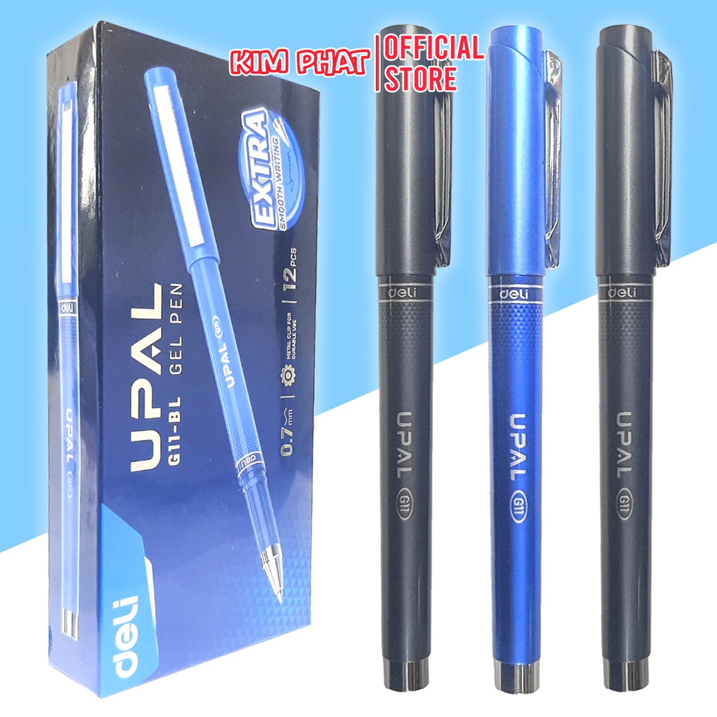 Sign Pen, Deli Upal G11 Gel Ink Ballpoint Pen 0.7mm / S761 Replacement ...