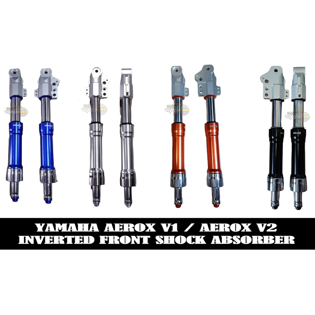 AEROX V1 / AEROX V2 - INVERTED FRONT SHOCK ABSORBER - SPYKER | Shopee ...