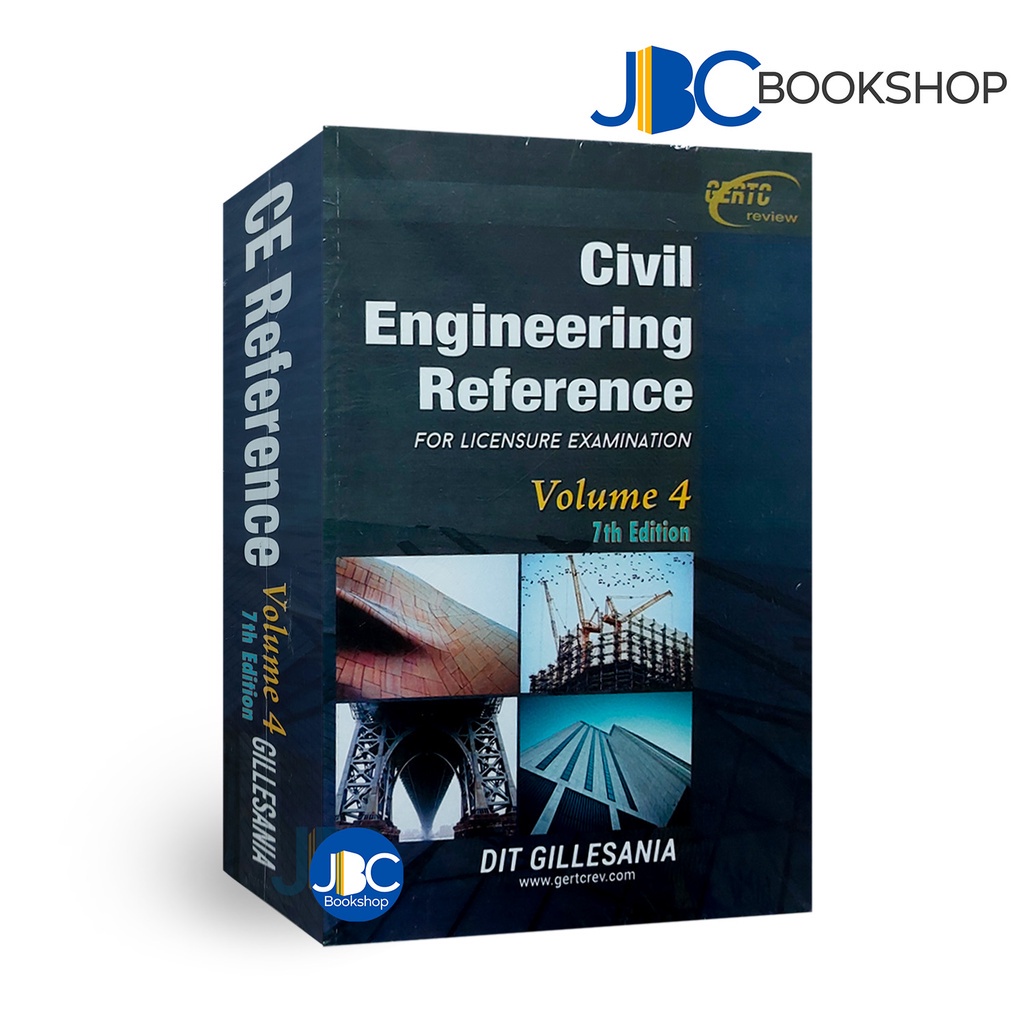 Civil Engineering Reference Volume 4 7th Edition by DIT Gillesania ...