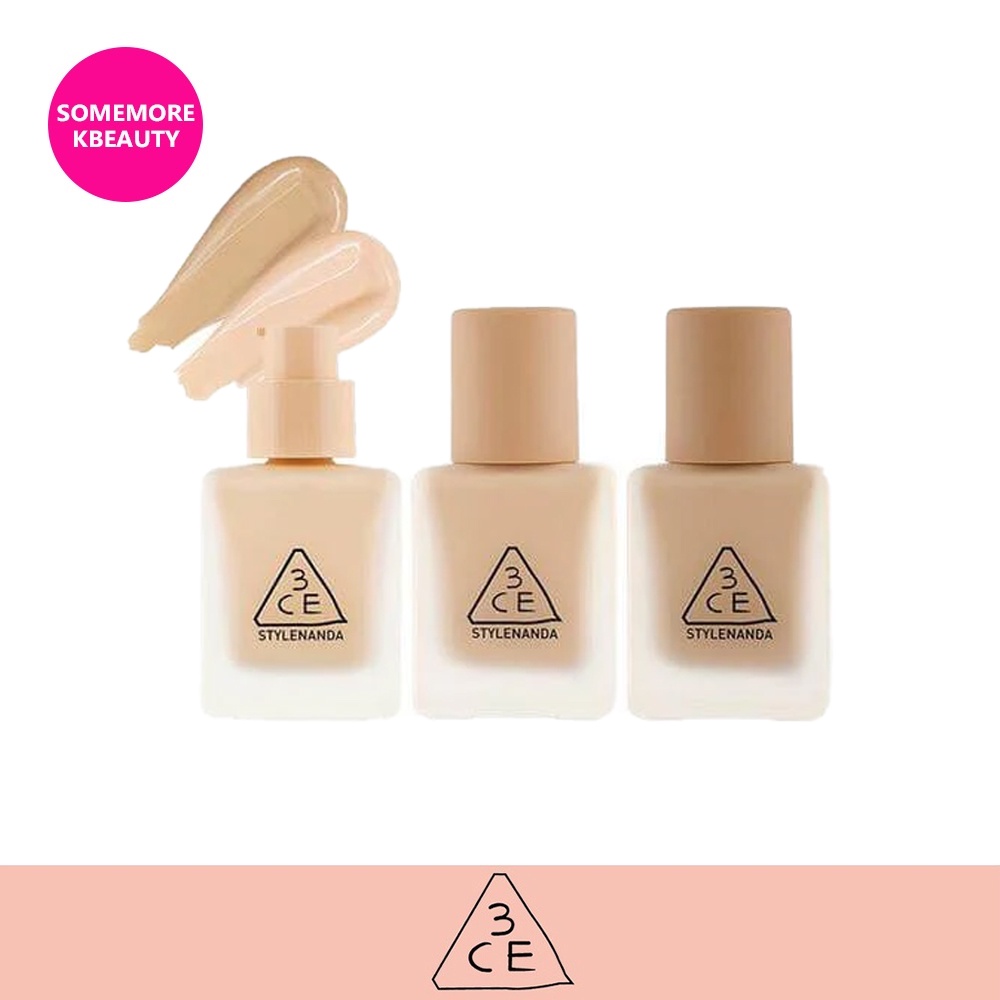 3CE Velvet Fit Foundation 30g | Shopee Philippines