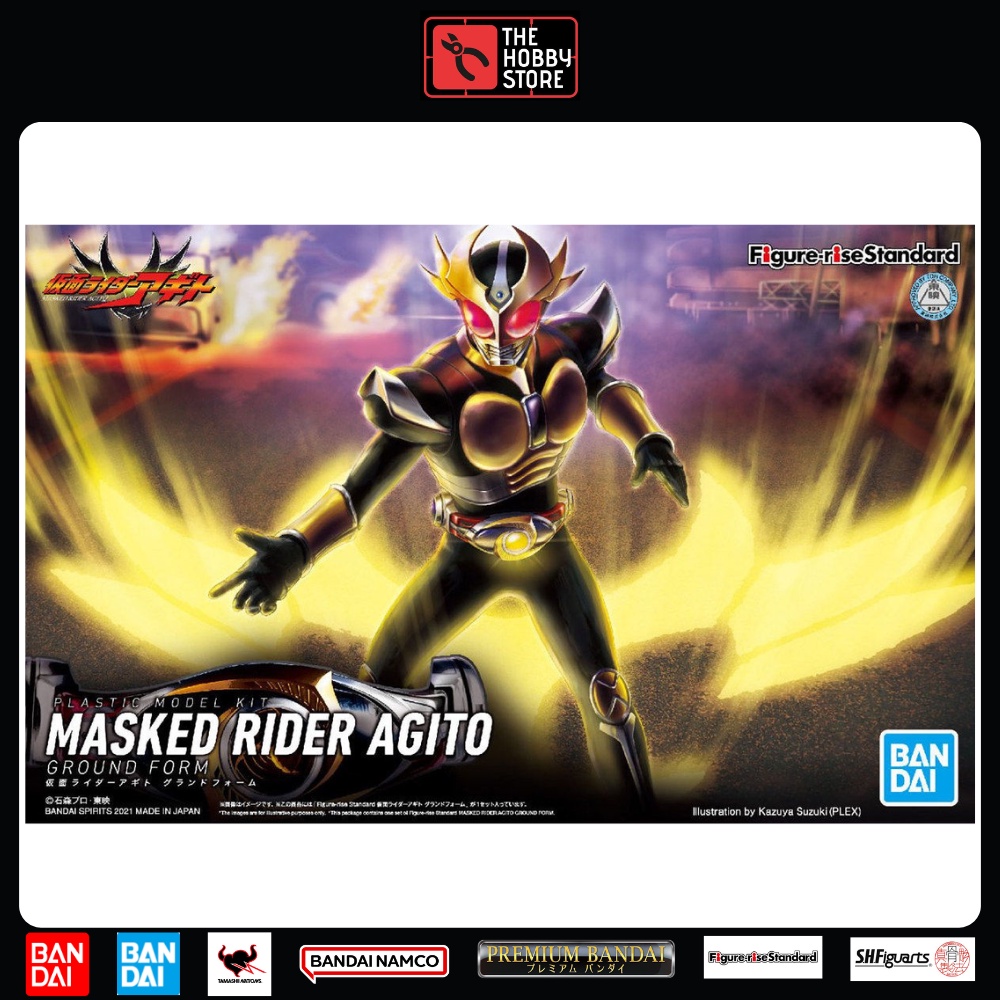 Bandai Figure-Rise Standard Masked Rider Agito Ground Form | Shopee ...