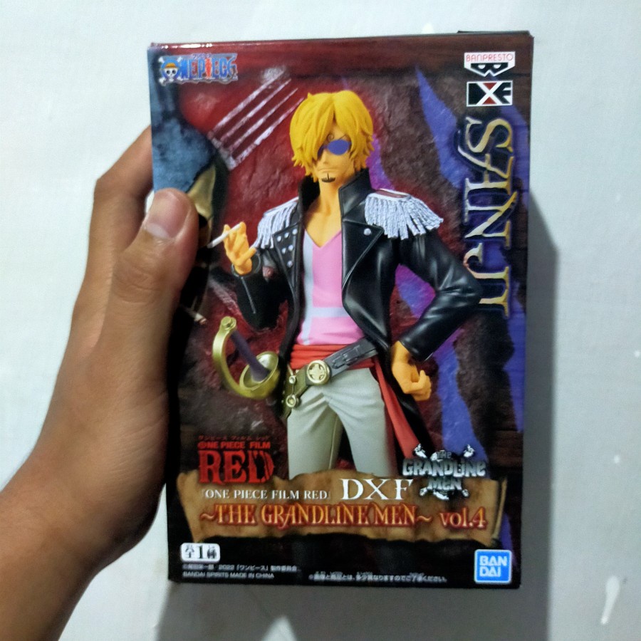 Original Figure dxf sanji movie red the grandline man sanji movie red ...