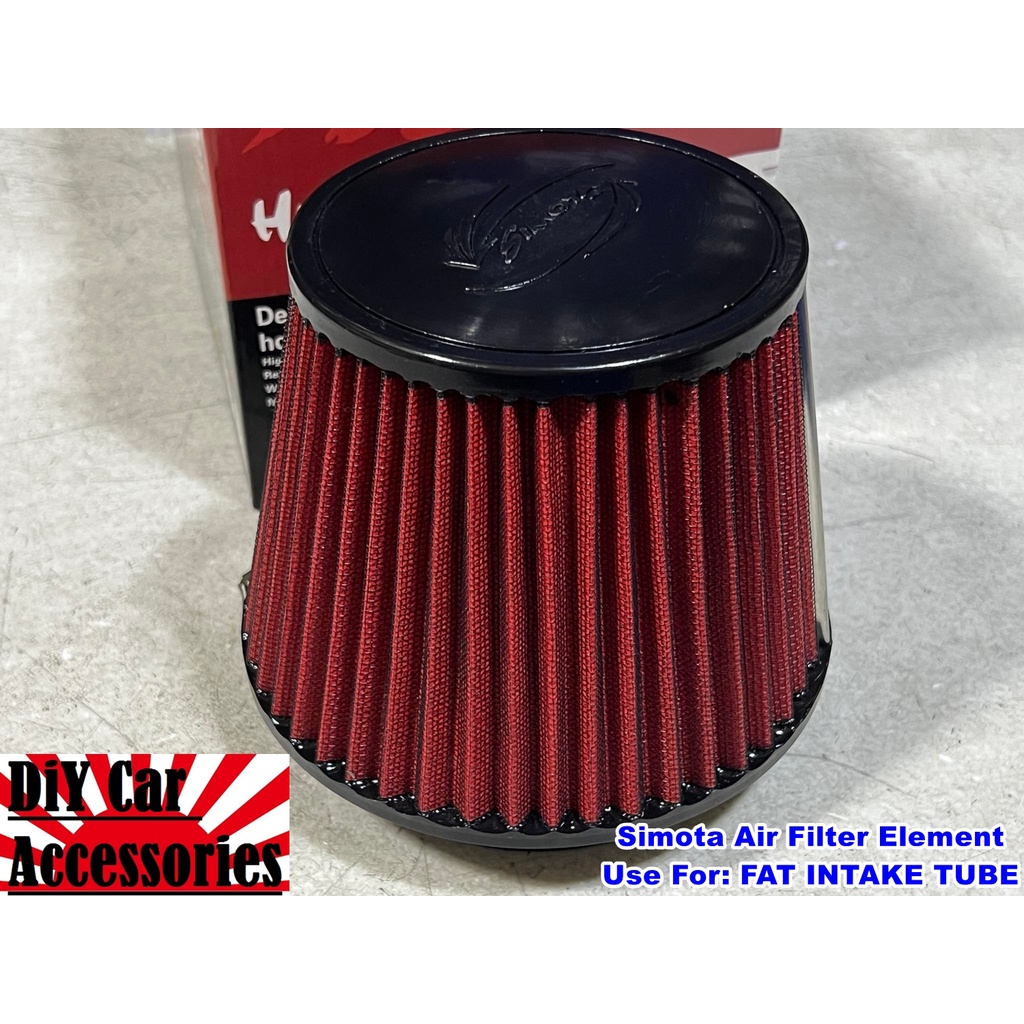 Simota Air filter Element Red for Fat Intake Tube | Shopee Philippines