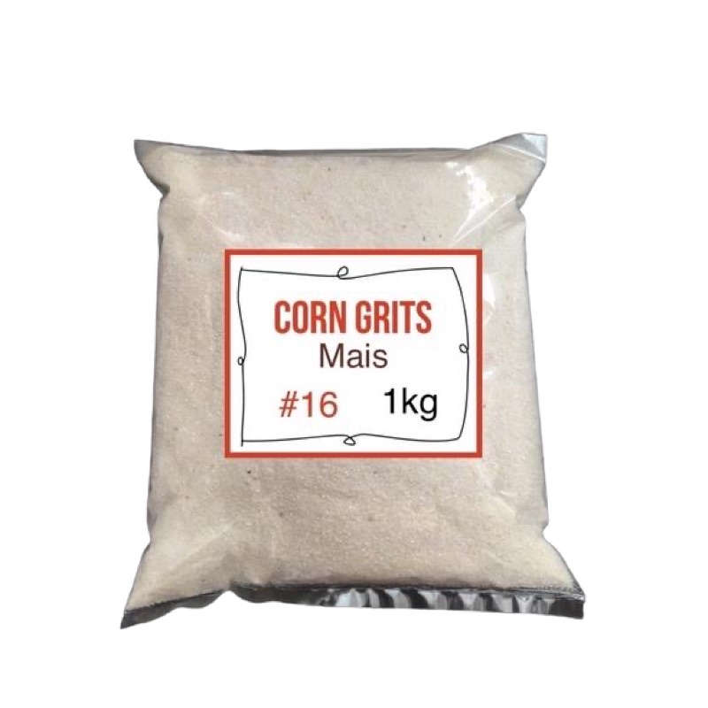 White Corn grits #16 / #14 Bigas Mais 1kg organic | Shopee Philippines