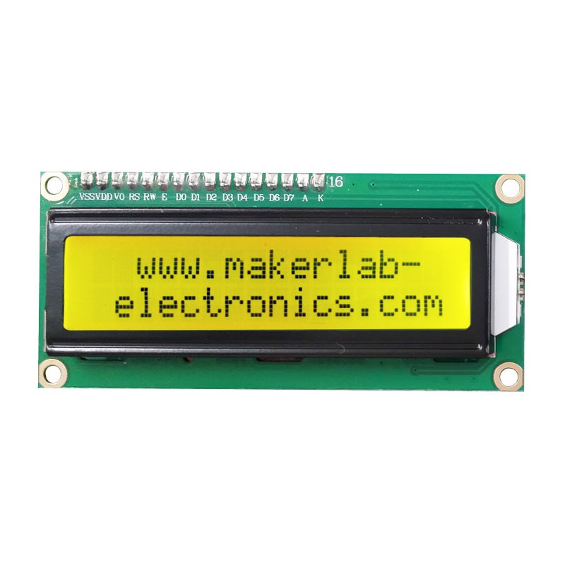 1602 16x2 Character LCD Module Display HD44780 with I2C | Shopee ...