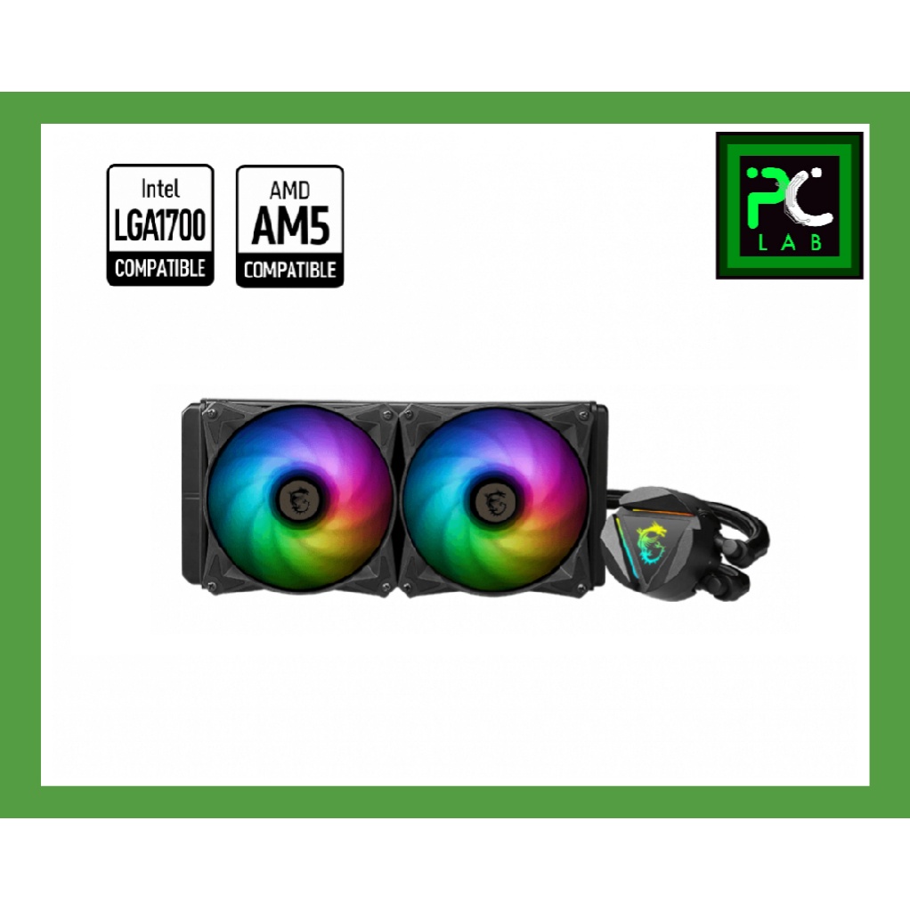 MSI MAG CoreLiquid 240R V2 Liquid Cooling- Black | Shopee Philippines