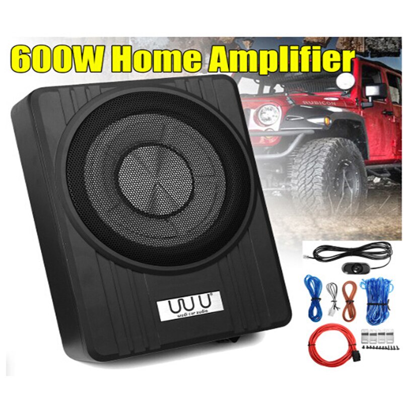 Powone Car Subwoofer 600w High Power 10 Inch 12v For Audio Amplifier ...