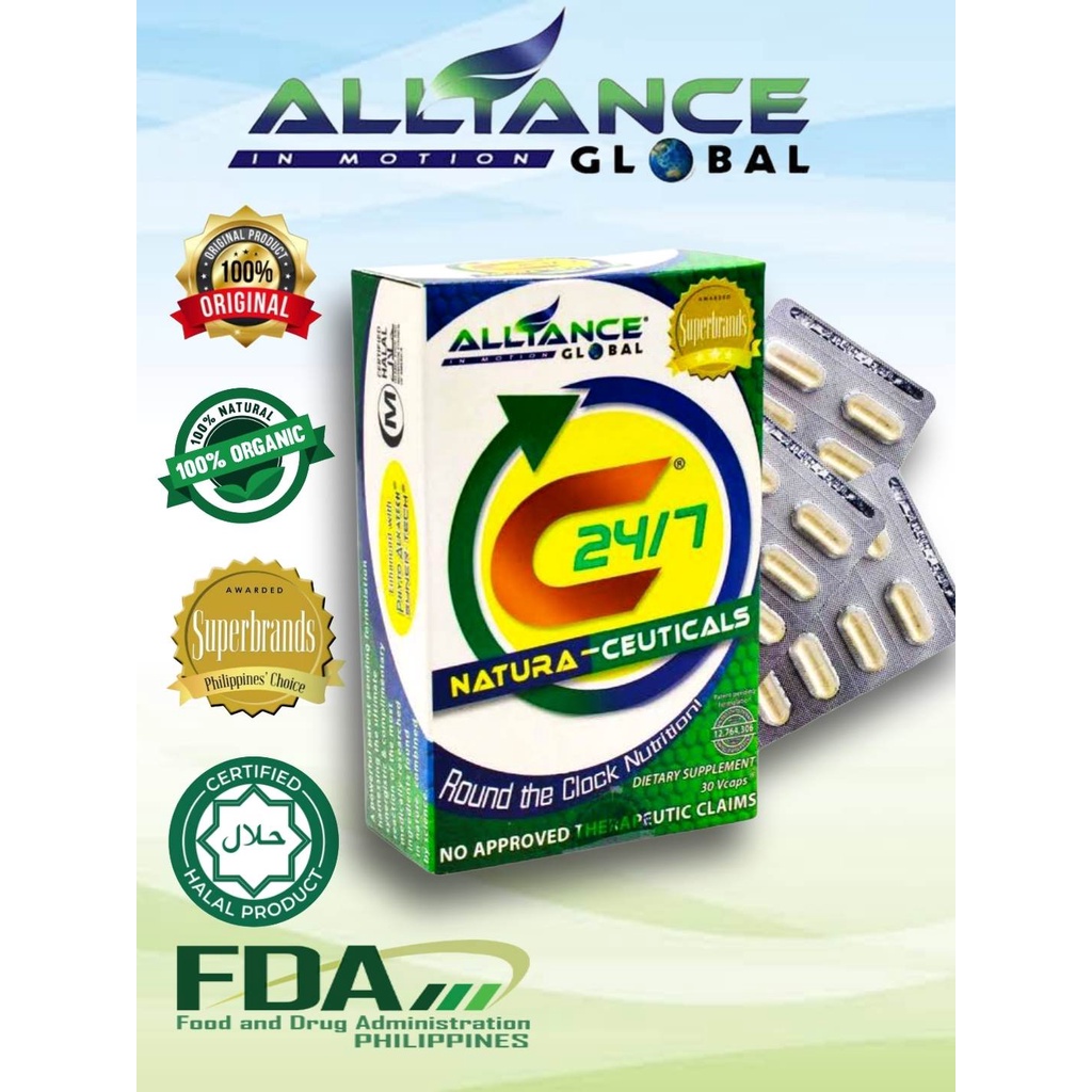 C24/7 - Naturaceuticals (30capsules) | Shopee Philippines