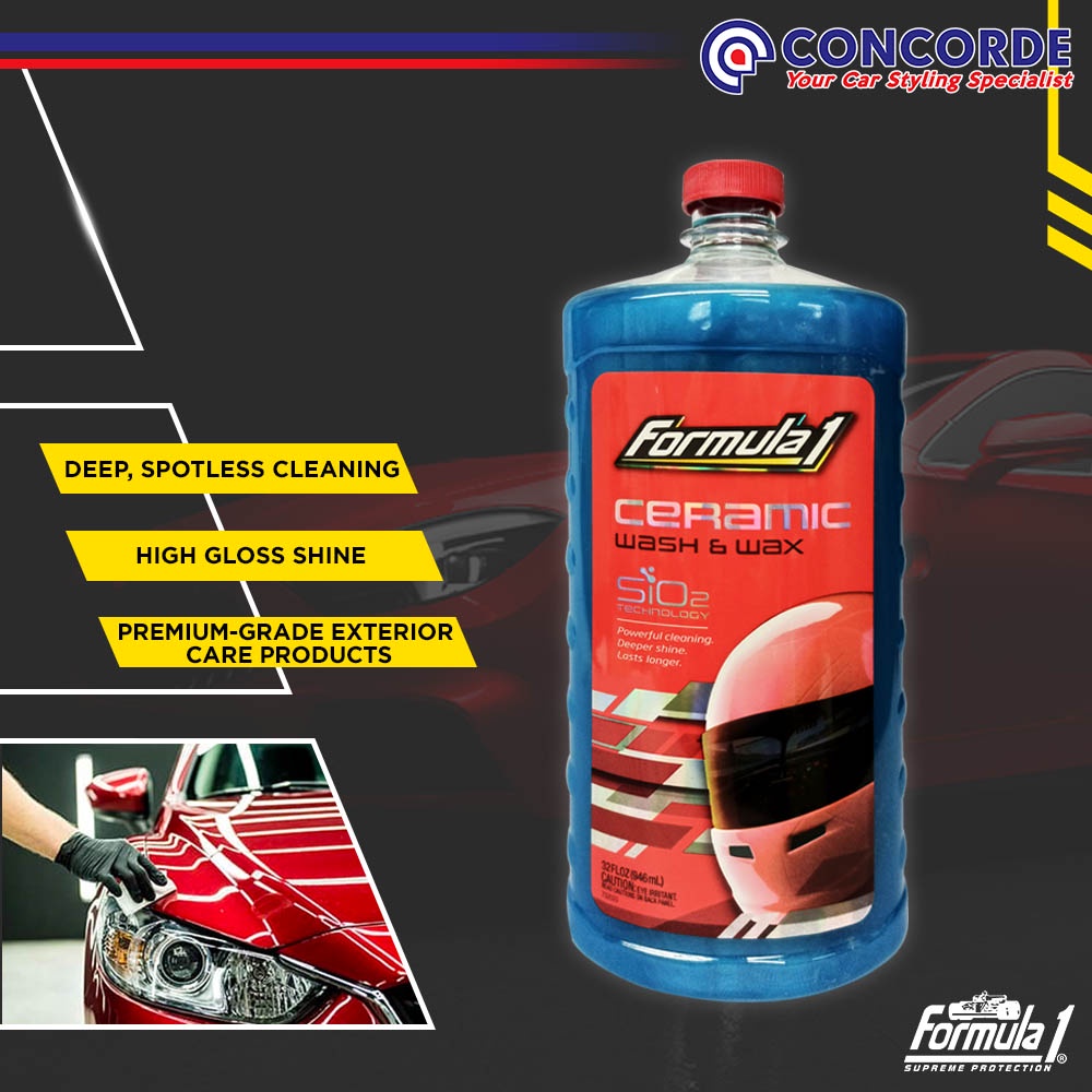 FORMULA 1 CERAMIC WASH AND WAX 32OZ 946ML | Shopee Philippines