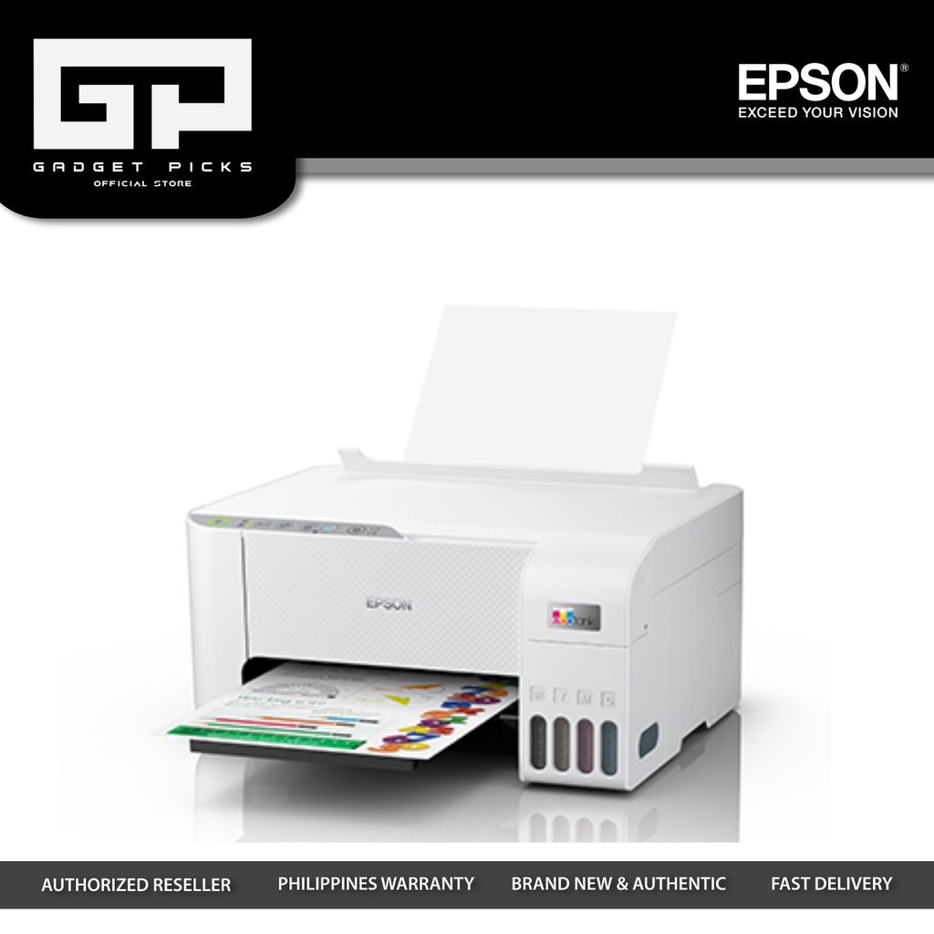 Epson L3216 Printer White Body Mfp Integrated Ink Tank | Shopee Philippines