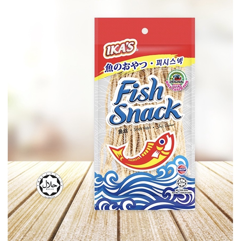 Ika's Flavoured Shredded Fish Snack Jajan 30G | Shopee Philippines