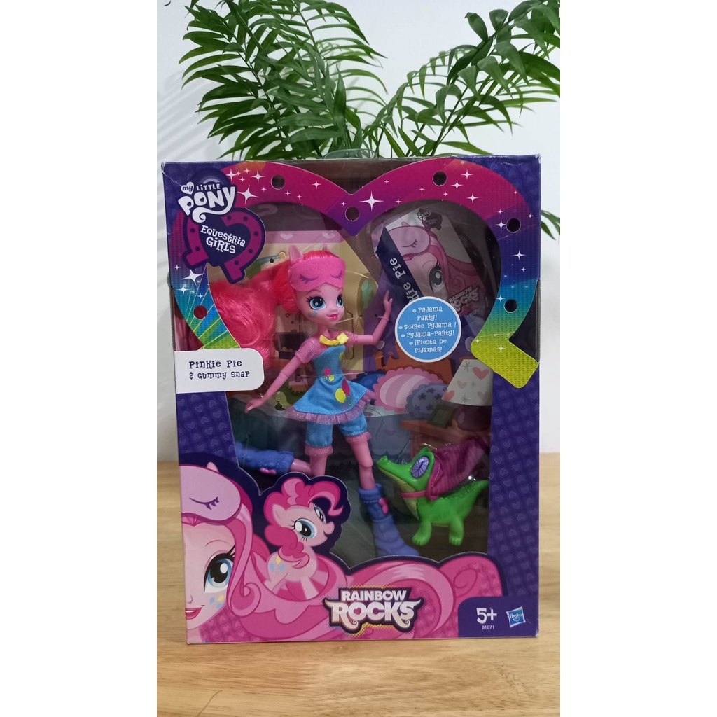 My Little Pony Equestria Girls Rainbow Rocks Pinkie Pie & Gummy Snap ...