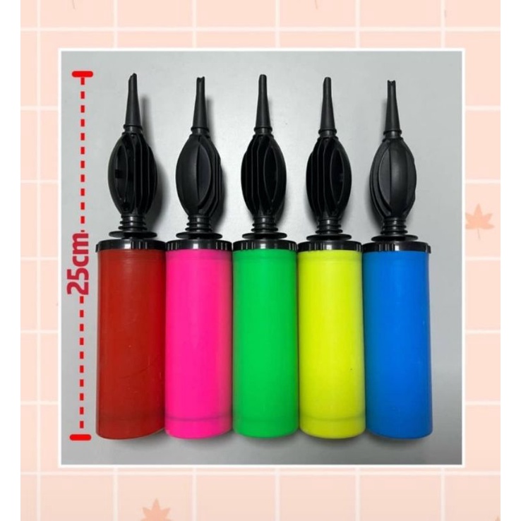 Manual Air Pump 25/28cm 1piece Party Needs | Shopee Philippines