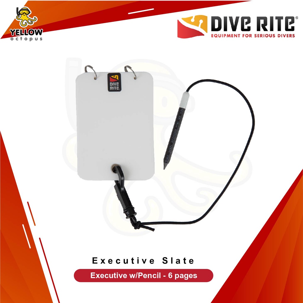 DIVE RITE-Slate-Executive w/Pencil-6 pages | Shopee Philippines