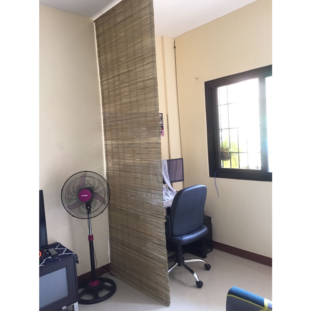 BURI CURTAIN / BLINDS BUIR NATIVE / PARTITION BLINDS | Shopee Philippines