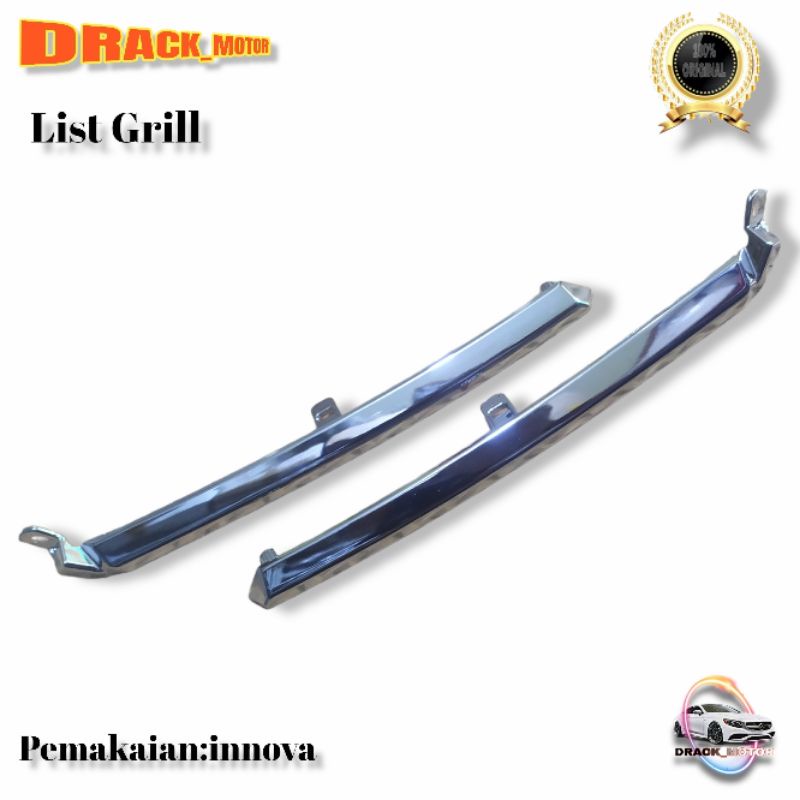 LIST OF ORIGINAL INNOVA CHROME GRILLS INDIVIDUALLY | Shopee Philippines