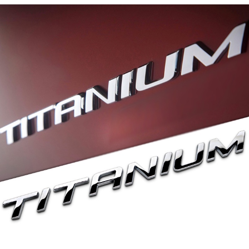 Titanium Sticker for Ford EcoSport Everest Ranger. Fiesta Kuga Edge ...