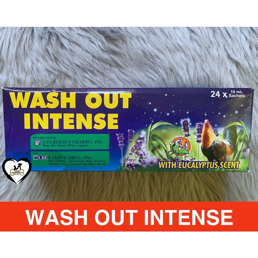 Wash Out Intense (SOLD per BOX 24pcs x10ml) | Shopee Philippines