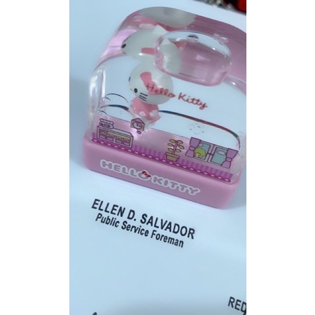 HELLO KITTY SELF INKING STAMP COD | Shopee Philippines