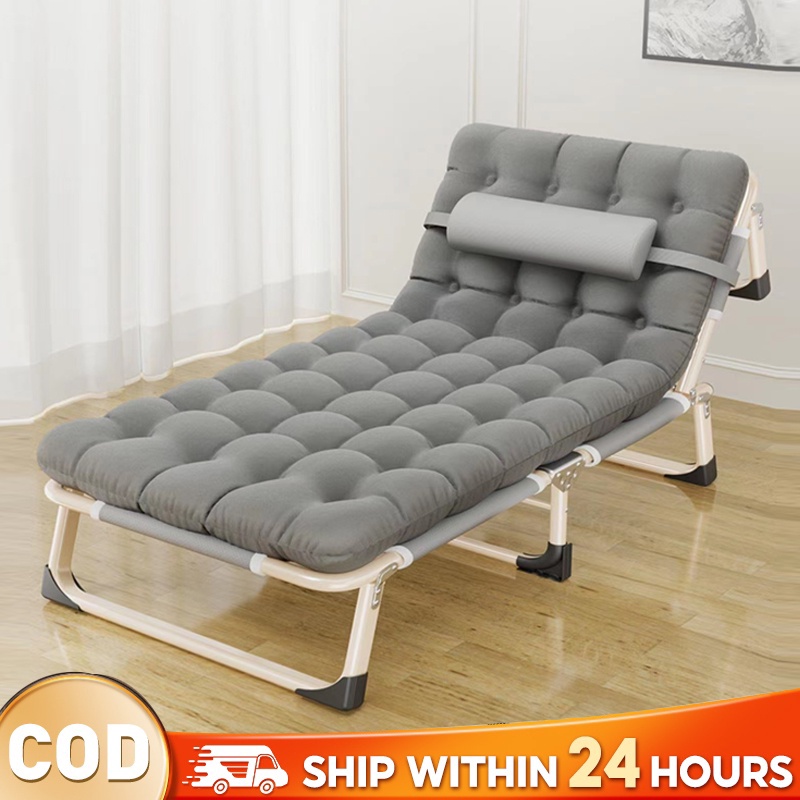 Folding bed Outdoor adjustable Brand Office nap bed Easy to carry ...