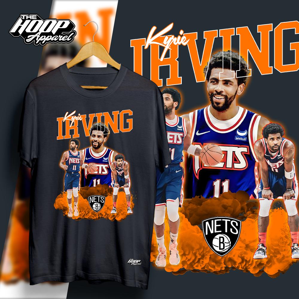 THE HOOP APPAREL KYRIE IRVING GRAPHIC COTTON TSHIRT FOR MEN AND WOMEN ...