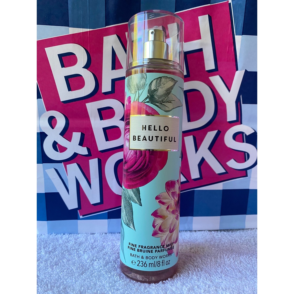 Bath & Body Works - HELLO BEAUTIFUL (236mL/8fl.oz) | Shopee Philippines