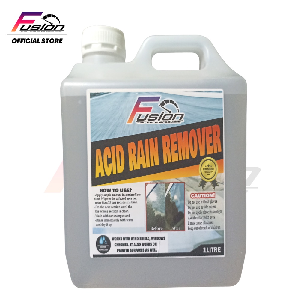 Fusion watermarks remover for car /acid rain remover for windshield ...