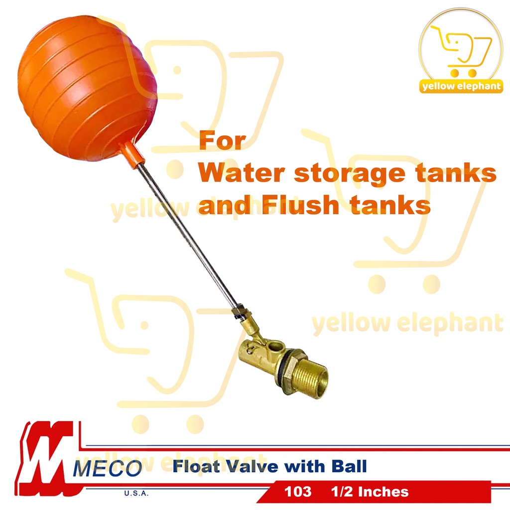 MECO Brass Float Valve with Ball 1/2 | Shopee Philippines