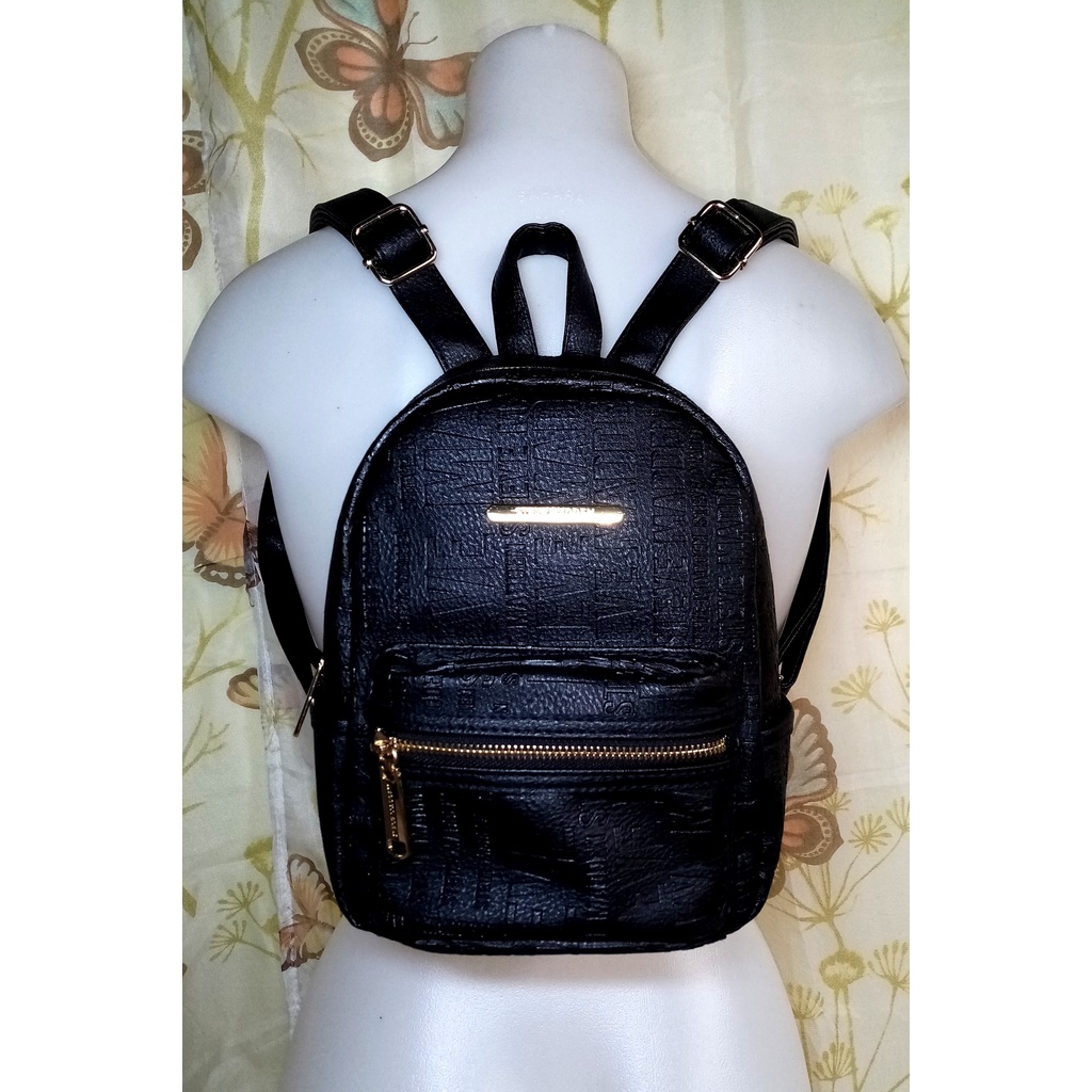 Steve Madden Bbailey Backpack Logo Embossed (SM001-B) | Shopee Philippines