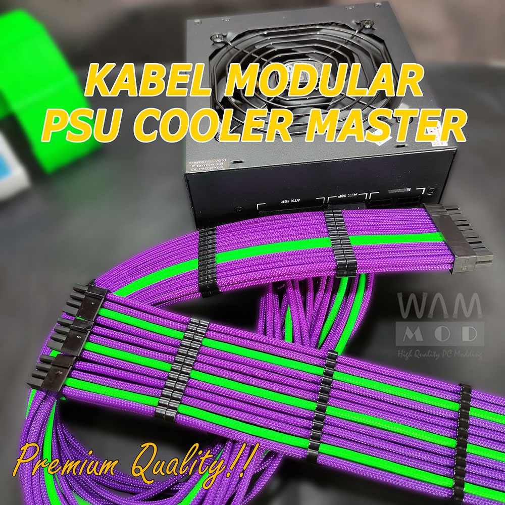 Custom Modular PSU SEASONIC CORSAIR ASUS Bitfinix NZXT Cooler Master ...