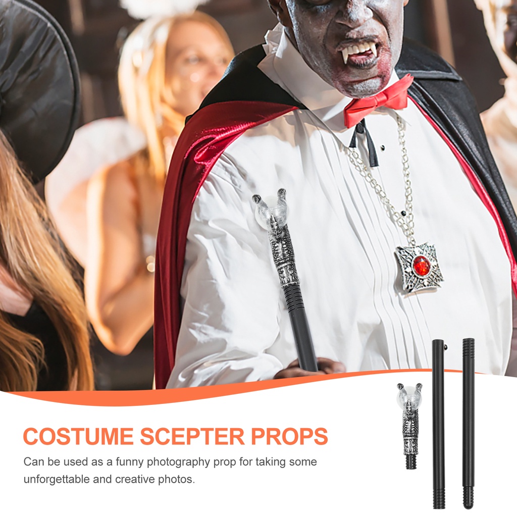 [READY STOCK] Halloween Cane Scepter Toy Cosplay Costume Outfits Stick ...