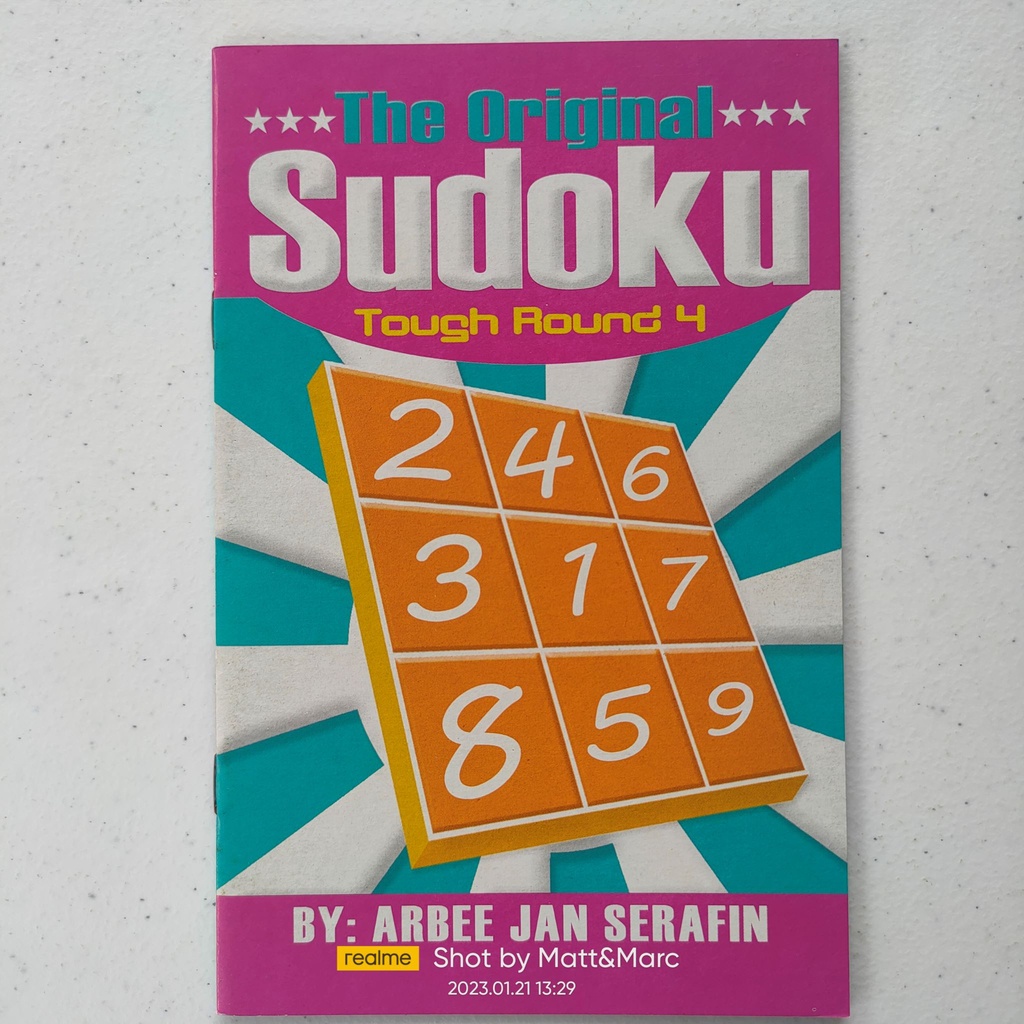 Sudoku Puzzles with answers at the back Easy Average Tough rounds ...