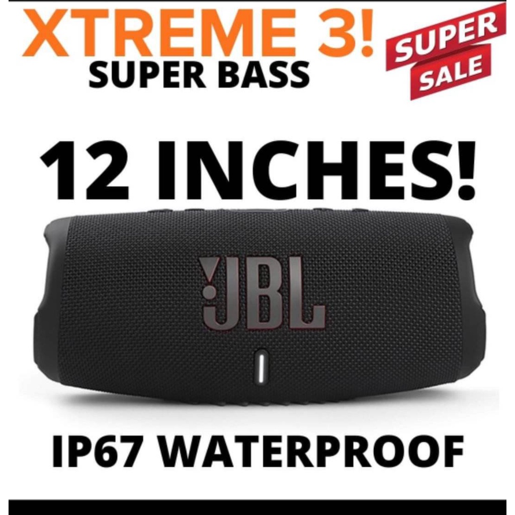 XTREME 3 Wireless Bluetooth Speaker 12inch Subwoofer Boombox Portable ...