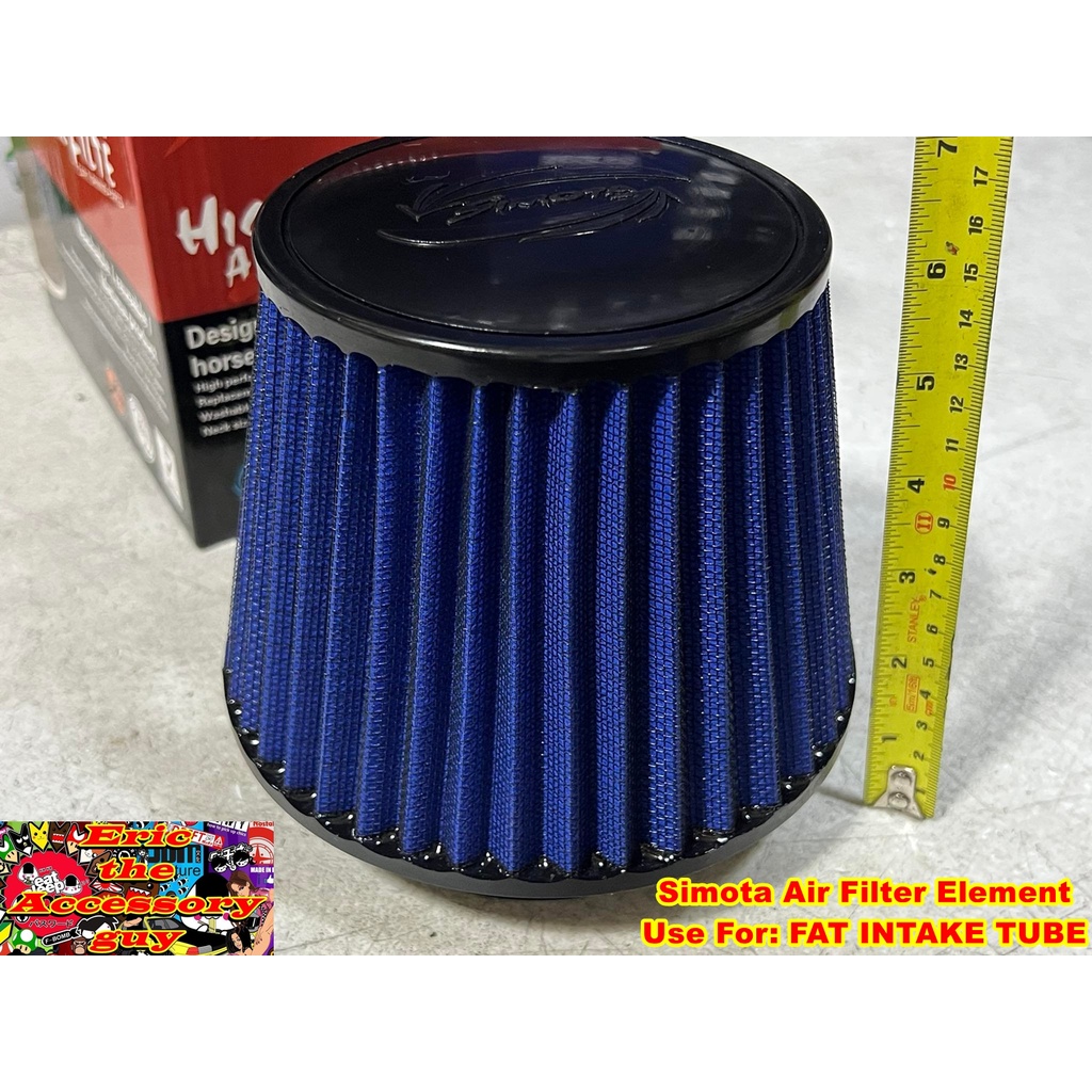 Air filter Element for Fat Intake Tube (Simota Blue) | Shopee Philippines