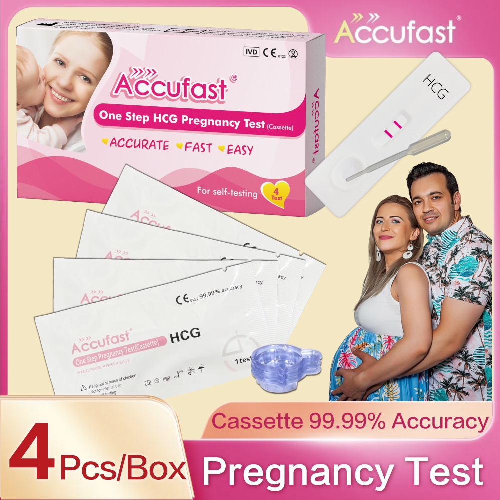 ACCUFAST Early Pregnancy Test Kit Cassette One Step HCG Casette ...