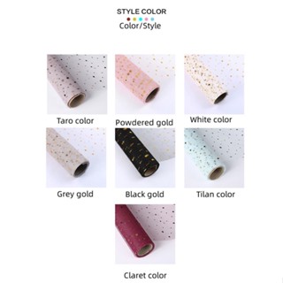Star and moon gauze flower wrapping paper Flower Bouquet Lace Gauze ...