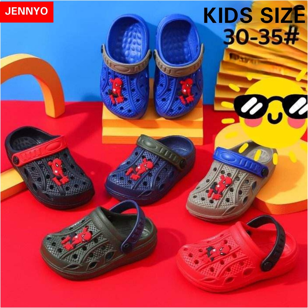 JENNY_O BIG BOY Croc Kids 30-35 Clog Fashion Random Color Cartoon ...