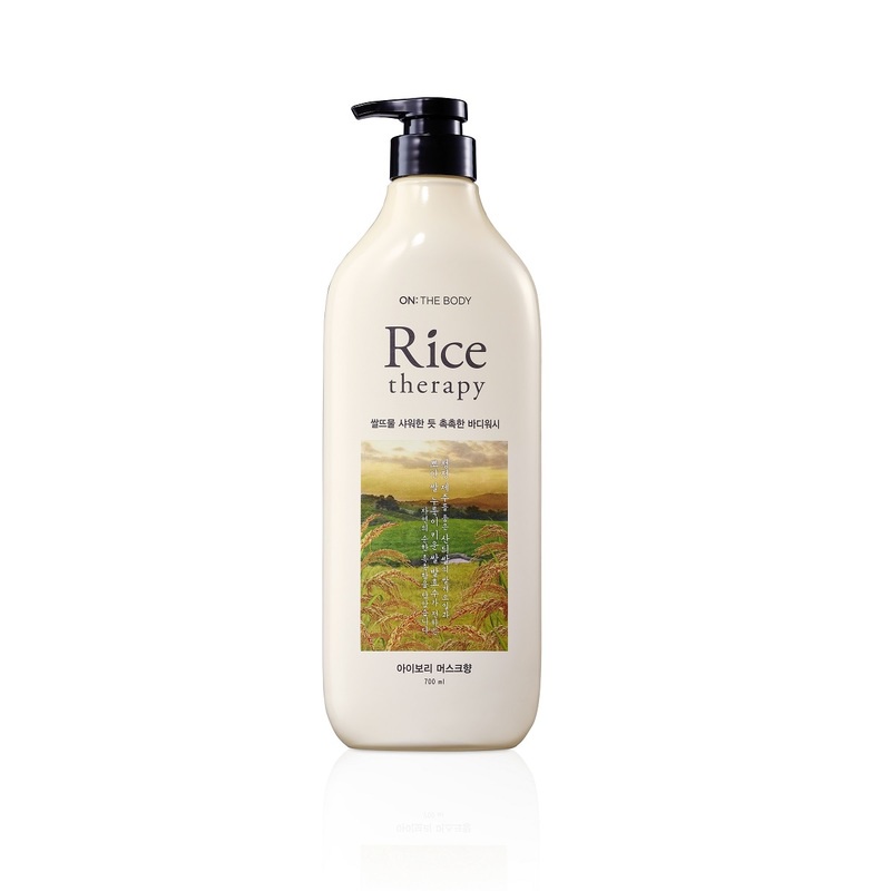 ON The Body Rice Therapy Body Wash White Musk Fragrance 700ml | Shopee ...