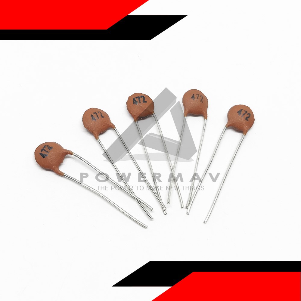 5pcs 4.7nf ceramic capacitorr 50V 4.7 nf 470 Ceramic Capacitor 50v 4 ...