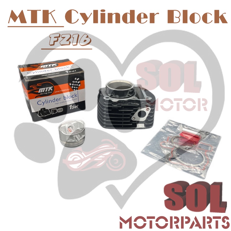 MTK Cylinder Block Set FZ16 STD | Shopee Philippines