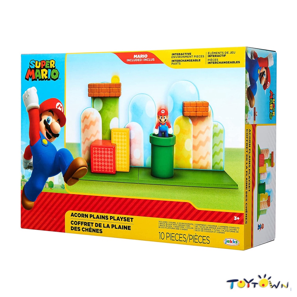 Super Mario - Acorn Plains Playset | Shopee Philippines