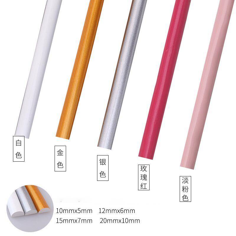 DIY PVC Mirror Picture Frame Edging Line Self-adhesive Punch-free Soft ...