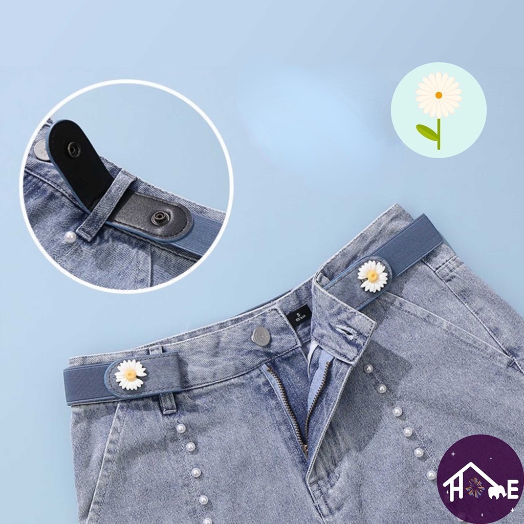 Fashion Belt Elastic Button Belt Free Resize Belt | Shopee Philippines